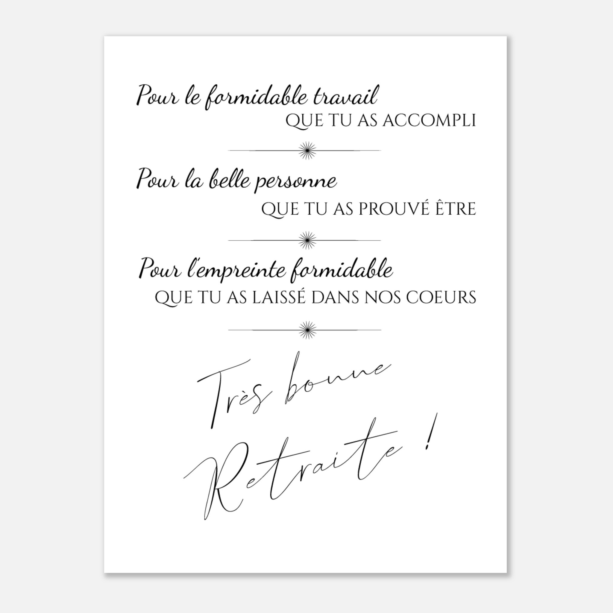 Textes originaux pour un départ en retraite : trouvez l'inspiration