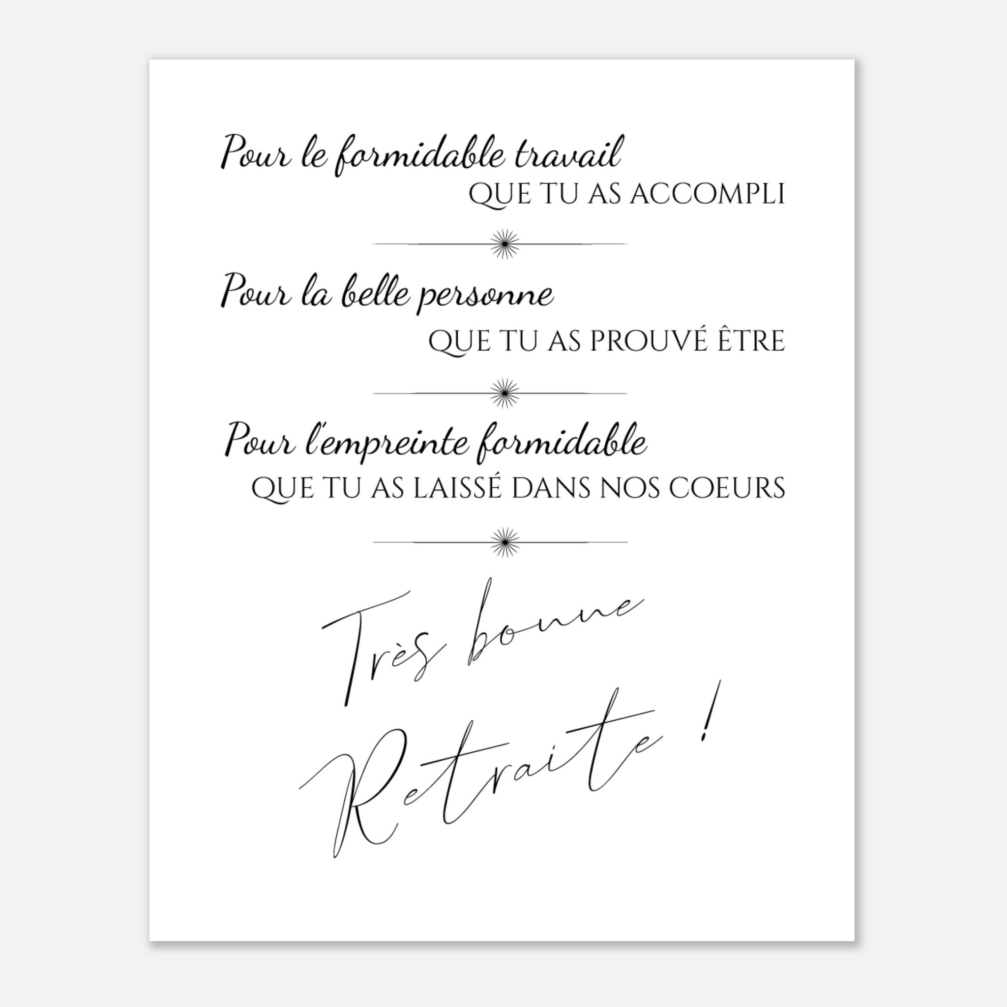 Textes originaux pour un départ en retraite : trouvez l'inspiration